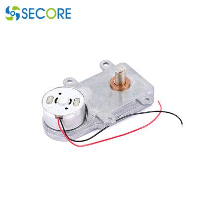 China 5V Low Voltage Flat Square Gearbox Motor For Electric Lock, Valve Flat Gear Motor for sale