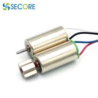 China 0.35W 28100rpm Toothbrush Vibrating Motor 3.7V 6mm Coreless Motor for sale
