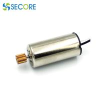 China 7.4V 10mm Brushed Coreless Motor 1020 DC Vibration Pmdc Electric Motor for sale