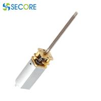 China 36mm Shaft Thread Gear Motor 6V 550rpm For Aircraft Undercarriage for sale