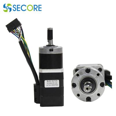 China Bldc Planetary Gear Reduction Motor 42mm Nema 17 5500rpm For AGV for sale