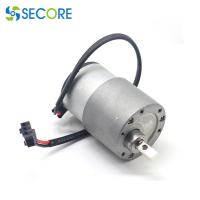 China 37mm Electric Dc Gear Motor 60rpm 100rpm Decelerating Motor 10kg Torque for sale