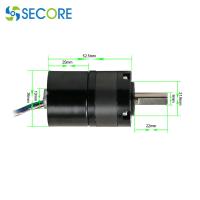 China 5000rpm High Speed 3660 Bldc Deceleration Motor 36V 3650 Brushless Gear Motor For Phonograph for sale