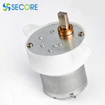 China 6V 12V 24V DC Gear Motor Rotating Light Stage Light Air Valve Spur Gearbox for sale