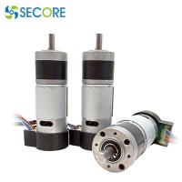 China 36mm 3NM Robot Gear Motor 24V Vending Machine Brush 555 Planetary Gear Motor for sale