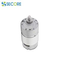 China Low Speed 37mm Brush Gear Reducer Motor For Smart Car Toy for sale