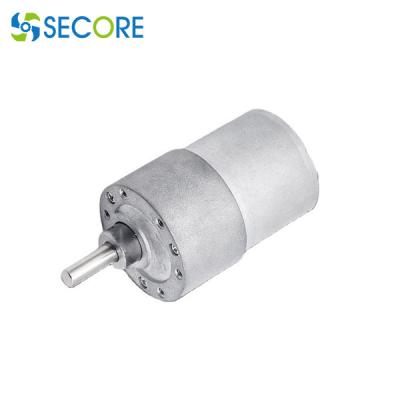 China Automatic Door Brush Gear Motor 12V 24V Vending Machine 10RPM 20RPM DC Motor for sale