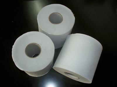 China Layer 2-5 Ply Recycle Bath Tissue with 8-15cm Diameter for sale