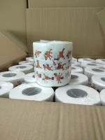 China 2-5 Ply festival celebration printed Toilet Tissue Paper 12-18gsm Grammage 50-500 Sheets Per Roll Eco-Friendly and Sustainable Choice for sale