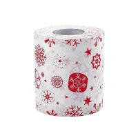 China 2-5 Ply festival celebration printed Toilet Tissue Paper 12-18gsm Grammage 50-500 Sheets Per Roll Eco-Friendly and Sustainable Choice for sale
