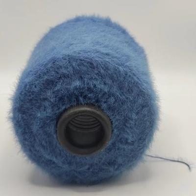 China 1.3cm Nm13 Nylon Feather Yarn for 10GG-12GG Knitting Machines - 500KG MOQ Custom Colors for sale