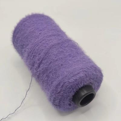 China 1.3cm Feather Length Nm13 Mink Yarn for 10GG-12GG Knitting Machines - 500KG MOQ for sale