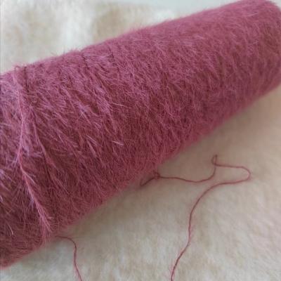 China 0.9cm-1.5cm 100% Nylon Socks Knitting Feather Yarn for 10GG-12GG Machines | 500KG MOQ for sale