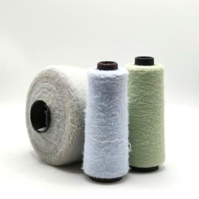 China 1.3cm 2.0cm 4.0cm Scarf Knitting Feather Yarn - 100% Nylon/Polyester Mink Yarn for Accessories for sale