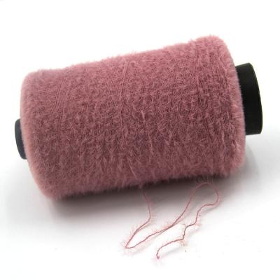 China 0.9cm 1.3cm 2.0cm Warm Soft Nylon Feather Yarn for Knitting Winter Hats and Accessories for sale