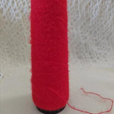 China 1.3cm Nm13 Dyed Nylon Feather Yarn for Knitting - 100% Nylon/Polyester Material for Socks and Sweaters for sale