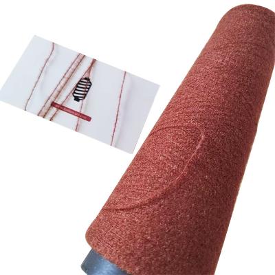 China Short Feather Yarn NM21-NM16 Fancy Knitting Yarn with 0.3-0.9cm Feather Length for Socks and Accessories for sale