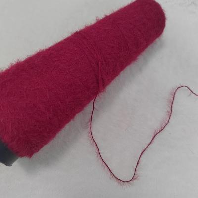 China 1.5cm High Density Feather Yarn NM13-7.5 for Knitting Socks and Sweaters in Nylon or Polyester for sale
