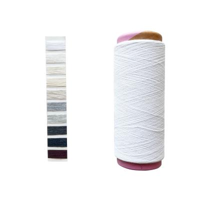 China NE 12s/16s Bleached White Melange Poly-Cotton Yarn for Sock Knitting - OE Regenerated Cotton Polyester Blend for sale