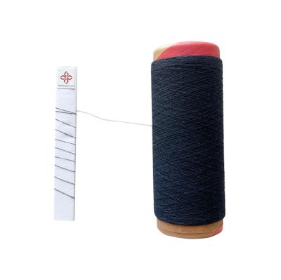 China Black NE20/1 Open End OE Yarn TC/CVC Regenerated Cotton-Poly Yarn - 240 Tons Daily Capacity for sale
