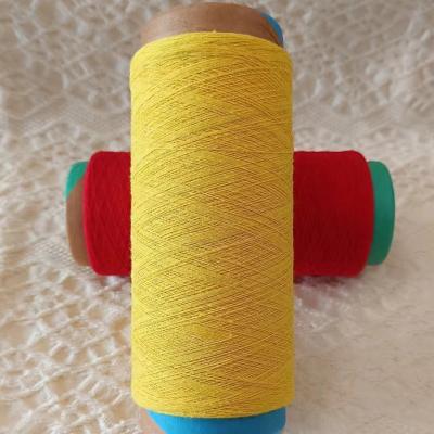 China Ne3~Ne32 Regenerated Cotton Yarn Recycled Cotton Polyester Blended for Weaving Knitting 300-1000CN Strength for sale