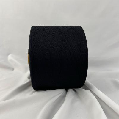China NE3/1 Dark Grey Regenerated Cotton Yarn for Carpet and Rug Manufacturing - Sustainable Cotton-Polyester Blend for sale