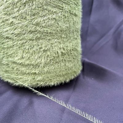 China 1.3cm & 0.9cm 100% Nylon Eyelash Fancy Yarn for 10GG-12GG Knitting Machines for sale