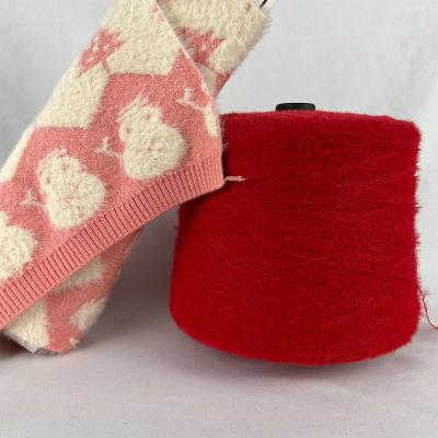 China Eyelash Yarn for Knitting - 0.3cm to 8.0cm Feather Length, NM21 to 3.5 Count, 100% Nylon/Polyester Material for sale