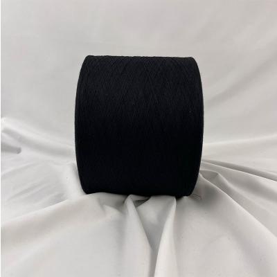 China Open End NE 16s/20s Regenerated Cotton Yarn for Men Socks - Black & Optical White Colors for sale