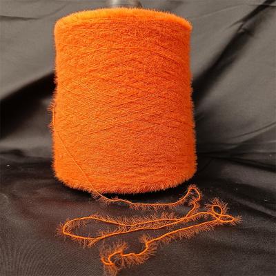 China NM15 0.9cm Nylon Feather Fancy Yarn for 7GG-14GG Knitting Machines | Winter Clothing Material for sale