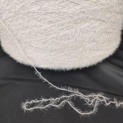 China 1.3cm 0.9cm 100% Nylon Eyelash Fancy Yarn for 10GG-12GG Knitting Machines - Super Soft Textile Material for sale