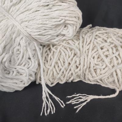 China Ne1.5/6 & Ne2/7 Recycled Cotton Polyester Mop Yarn - 40+ Colors, 3000KG MOQ for sale