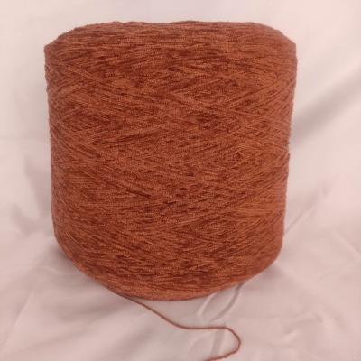 China 100% Polyester Velvet Chenille Yarn NM1/13 for 7GG-12GG Machine Knitting - 500KG MOQ for sale