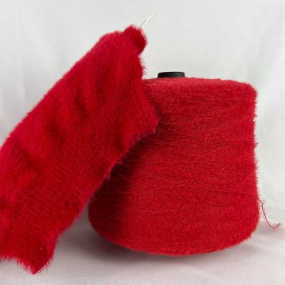 China 1.3cm Nylon Feather Yarn NM13 for 10GG-12GG Knitting Machines - 100% Nylon/Polyester for sale