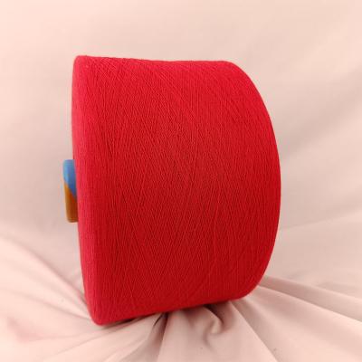 China TC Regenerated Cotton Polyester Blended Yarn for Weaving and Knitting - Ne6 to Ne30 Count with 40+ Colors for sale