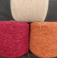 China Chenille Yarn Polyester Yarn Nm4 Nm 6 Nm13  Fancy Yarn For Knitting hats / sweater for sale