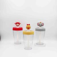 China Food Grade Safe BPA Free Unique Plastic Bottle , Shaped Reusable Tritan Water Bottle for sale