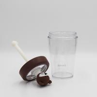China 430ml BPA Free Straw Plastic Water Bottle For Sports And Fitness Enthusiasm for sale
