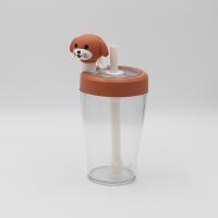 China Eco Friendly OEM ODM Tritan Water Bottles With Plastic Straw for sale