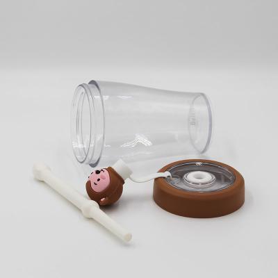 China BPA Free Childrens Straw Water Bottle Drinking Bottles With Straw for sale