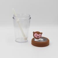 China 430ml Reusable Plastic Shaker Water Bottle Unisex Applicable for sale