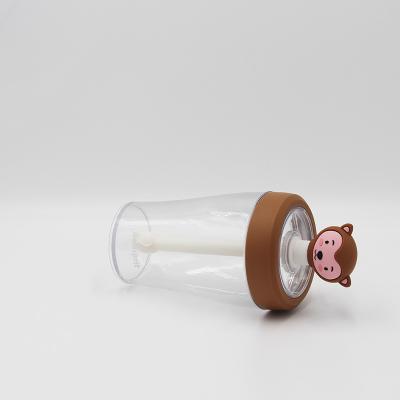 China BPA Free Tritan Plastic Children Kids Straw Water Bottles For Indoor Outdoor Use for sale