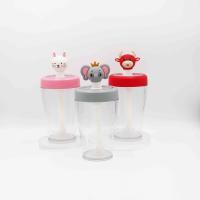 China Recycled 500ml Tritan Water Bottles With Cartoon Rabbit Stopper for sale