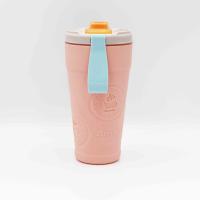 China 12oz 16oz 19oz Silicone Coffee Mug Travel Reusable Leak Proof for sale
