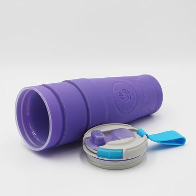 China Custom Duckbilled 600ml Water Bottles Easy Carry For Sport Travel for sale