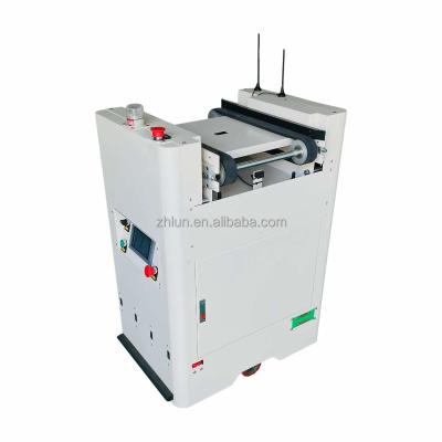 China 50kg Belt AGV Automated Guided Vehicle Material Transport Robot with Auto Charge for sale