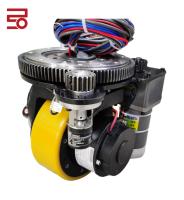 China Brushless Rueda Grua Warehouse AGV Drive Wheel Assemblies Delivery Robot Swivel Casters for sale