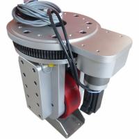 China AGV DC Suspension Pallet Drive Motor Wheel 180mm 1000kg Load PU Heavy Duty Steering Wheel for sale