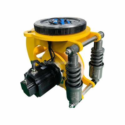 China 300mm AGV Steering Drive Wheel Assembly DC24V AC220V Servo Motor 1000-4000W for sale