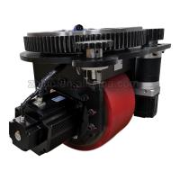 China ZHLUN Heavy Duty Brushless AGV Drive Wheel ZL-400 4000kg Load 300mm Diameter for sale